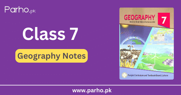 Class 7 Geography Notes - Handwritten Exercise Solutions